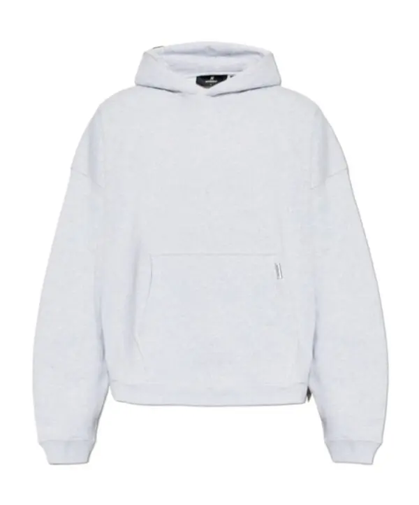 REPRESENT Front-pocket Hoodie - White