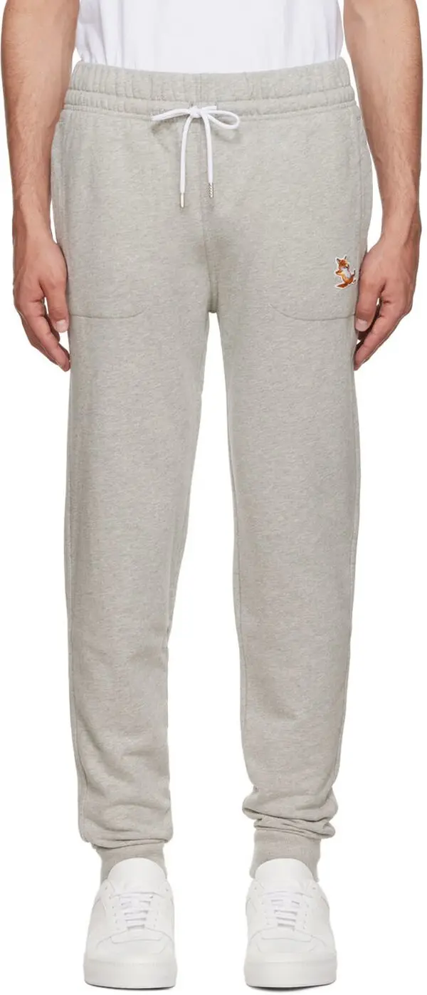 Maison Kitsuné Chillax Fox-patch Track Pants