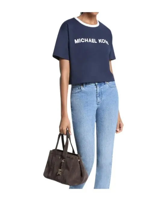 Michael Kors Logo-embroidered T-shirt