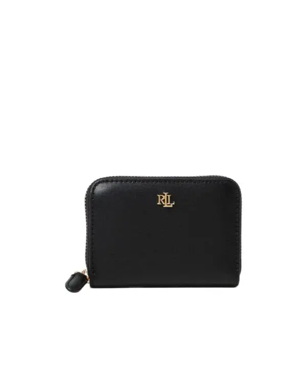 Ralph Lauren Logo Plaque Zipped Wallet