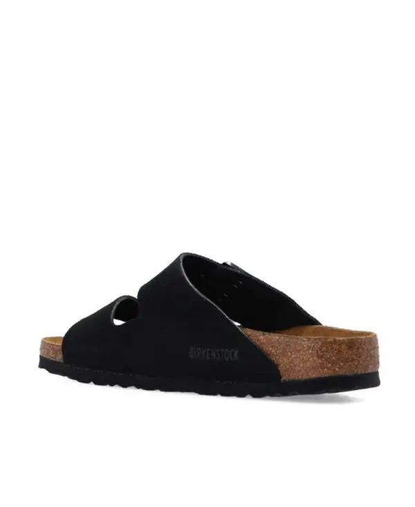 BIRKENSTOCK Arizona Buckled Slip-on Sandals - Black
