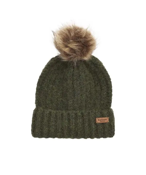 Barbour Saltburn Tartan Scarf Beanie Knitted Set