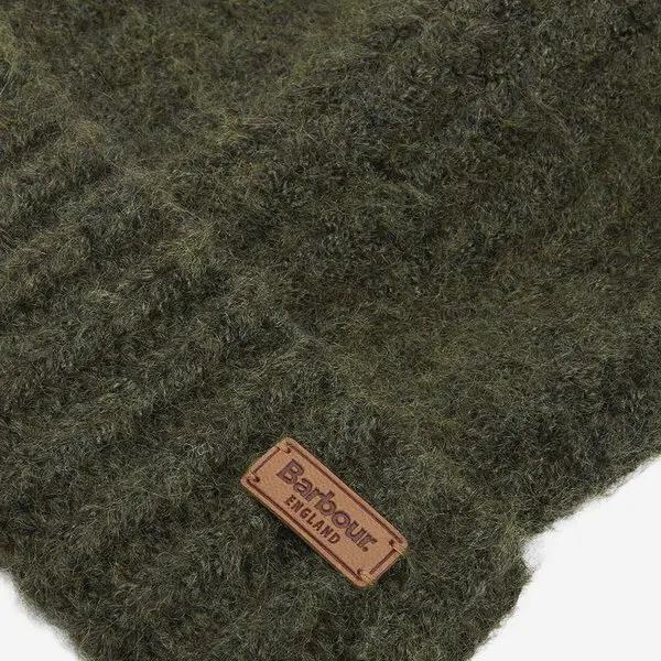Barbour Saltburn Tartan Scarf Beanie Knitted Set