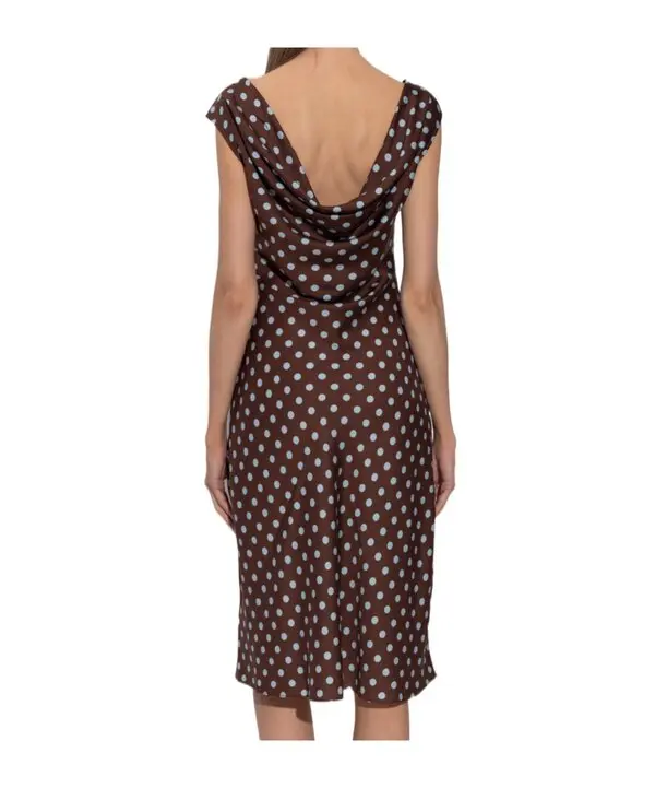 Posse Polka Dot Midi Dress