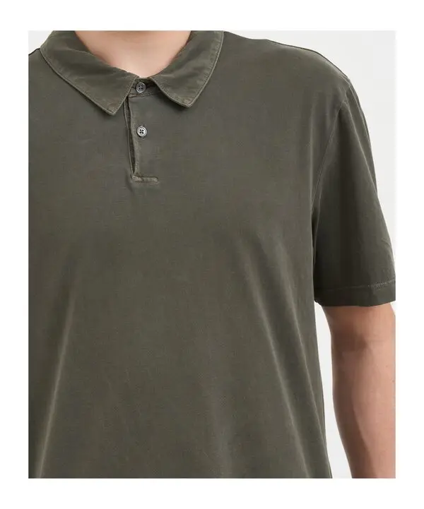 JAMES PERSE Button-down Short-sleeved Polo Shirt