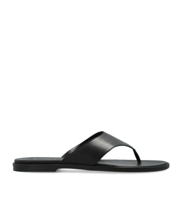 AeydĒ Amaya Pointed Slingback Sandals - Black