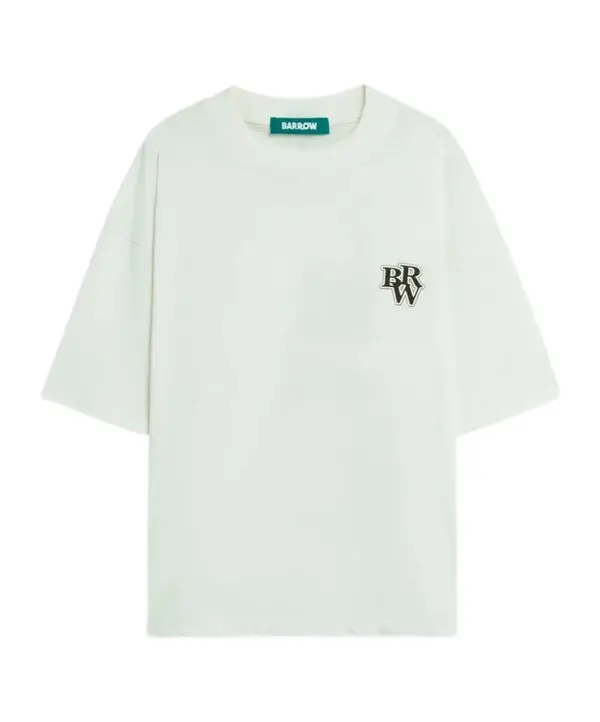 BARROW Printed Crewneck T-shirt