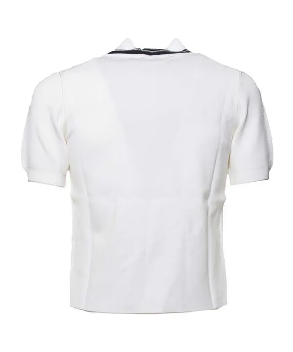 WALES BONNER Short-sleeved Polo Shirt