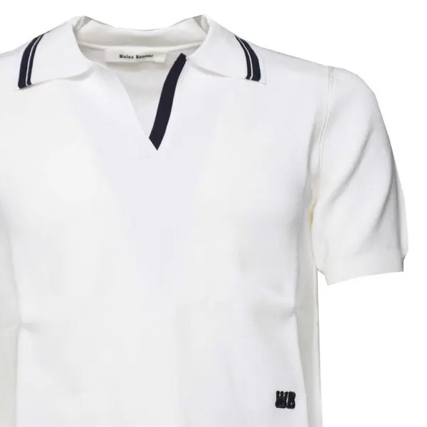 WALES BONNER Short-sleeved Polo Shirt