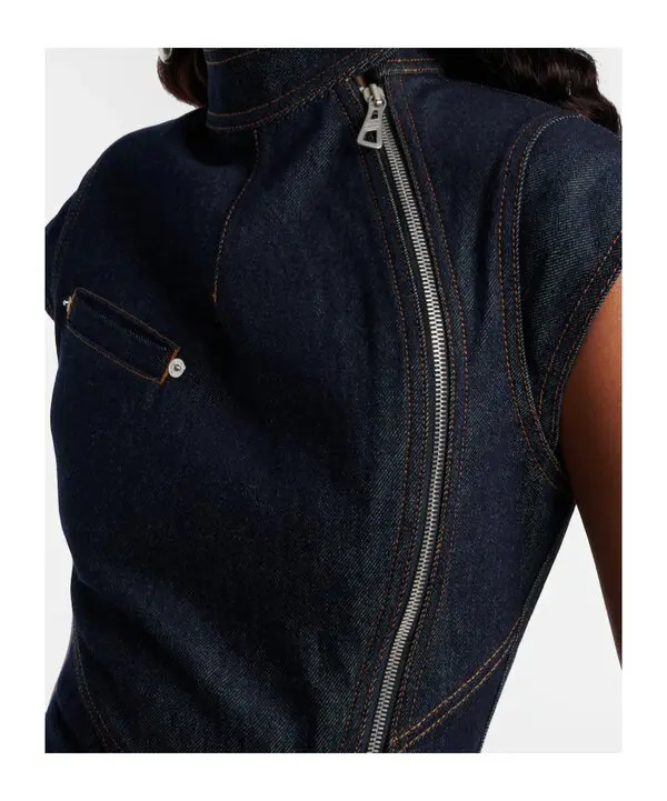 JEAN PAUL GAULTIER Denim Mini Dress