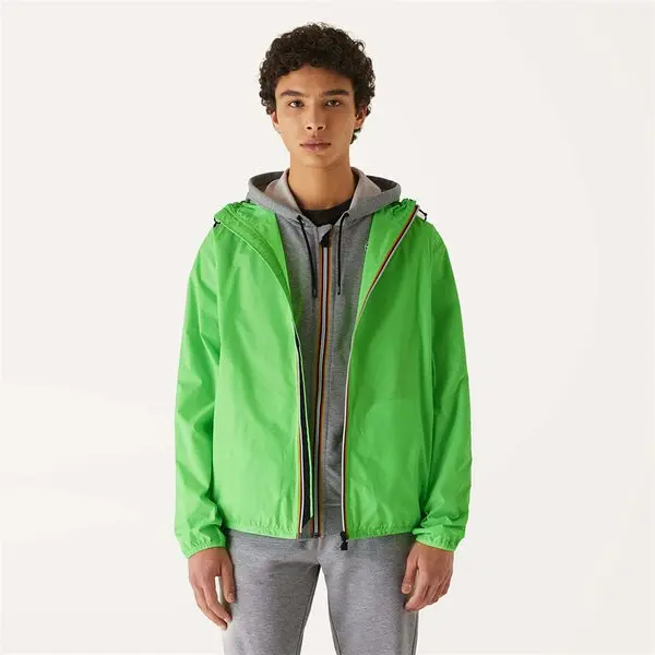 K-WAY Logo-print Hooded Jacket