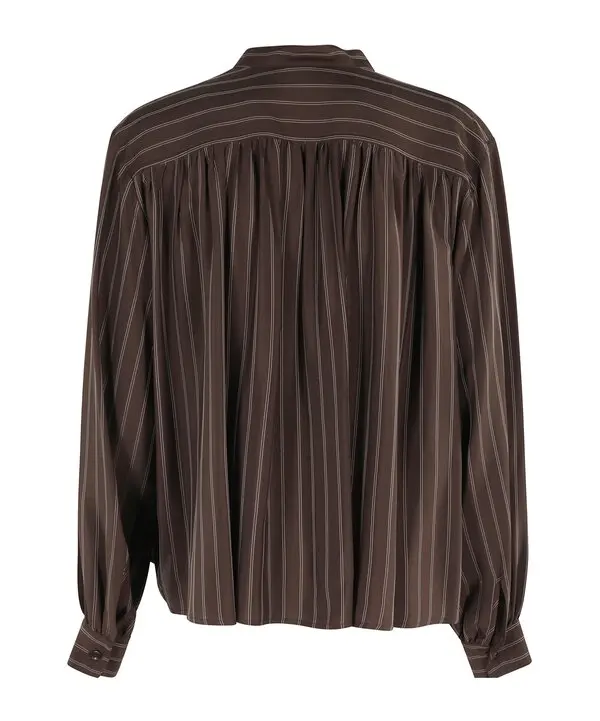 SEMICOUTURE Striped Pattern Shirt