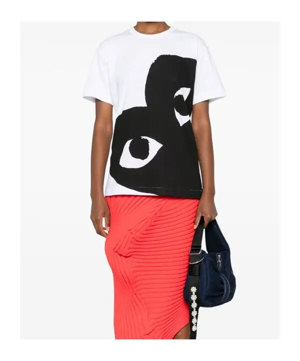 Comme Des Garçons Short-sleeved Crew Neck T-shirt