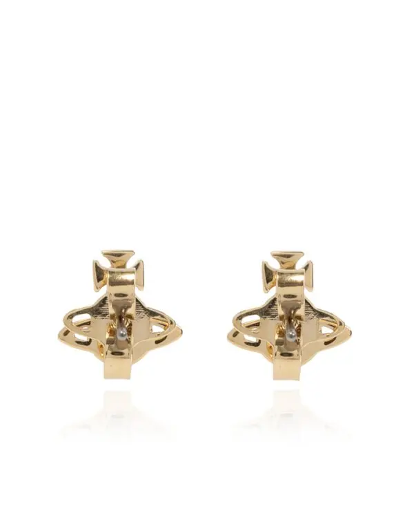 VIVIENNE WESTWOOD Orb Pearl Stud Earrings