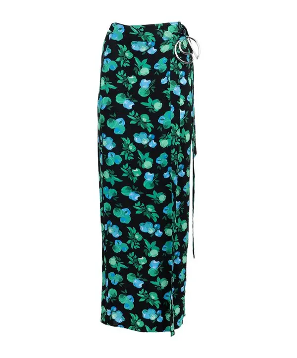 Coperni Printed Wrap Skirt
