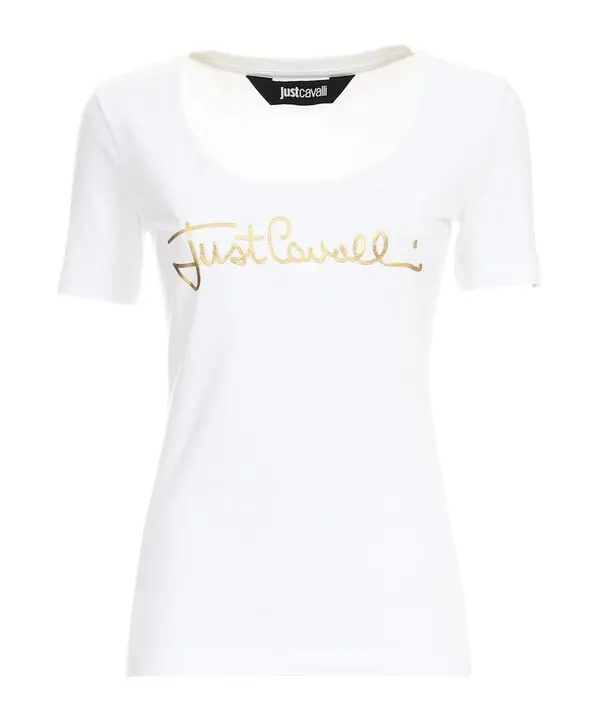 Just Cavalli Script Logo T-shirt
