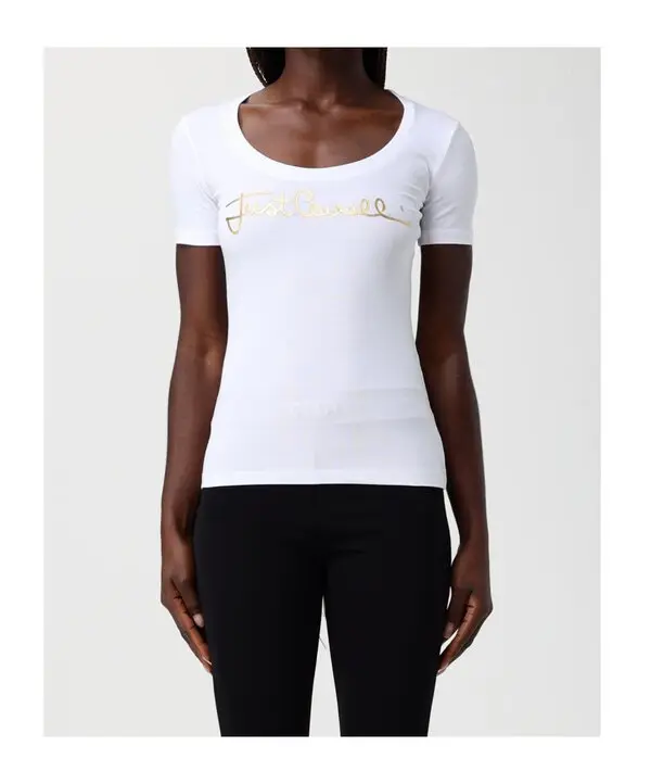 Just Cavalli Script Logo T-shirt