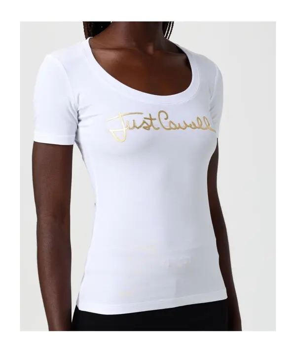 Just Cavalli Script Logo T-shirt