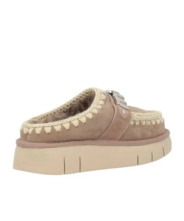 Mou Round-toe Mules