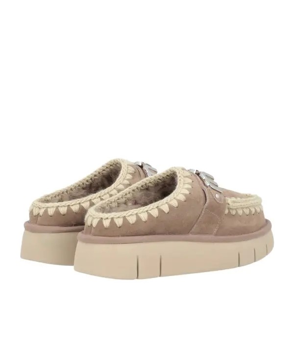 Mou Round-toe Mules