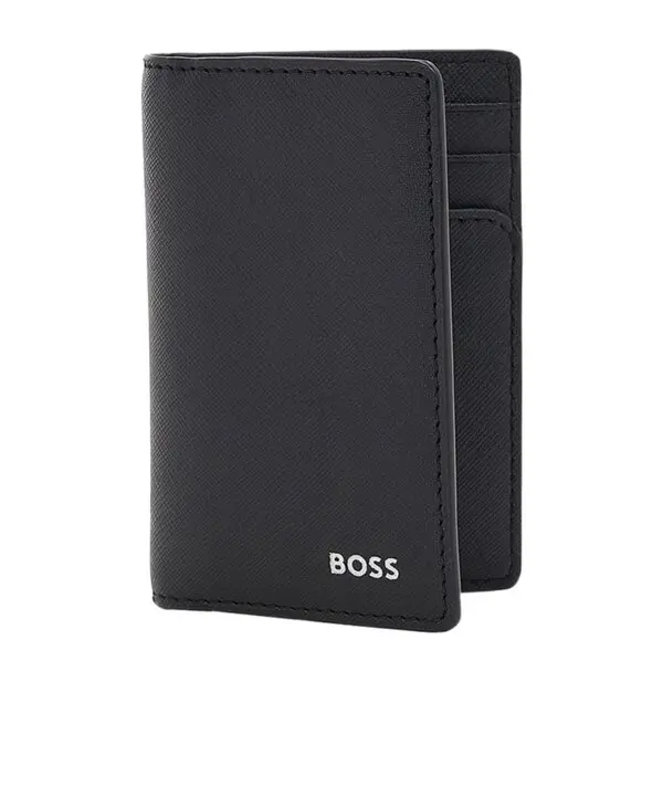 Hugo Boss Medium Fold Wallet - Black