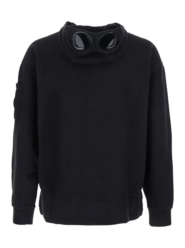 C.P. COMPANY Goggle Hooded Sweater