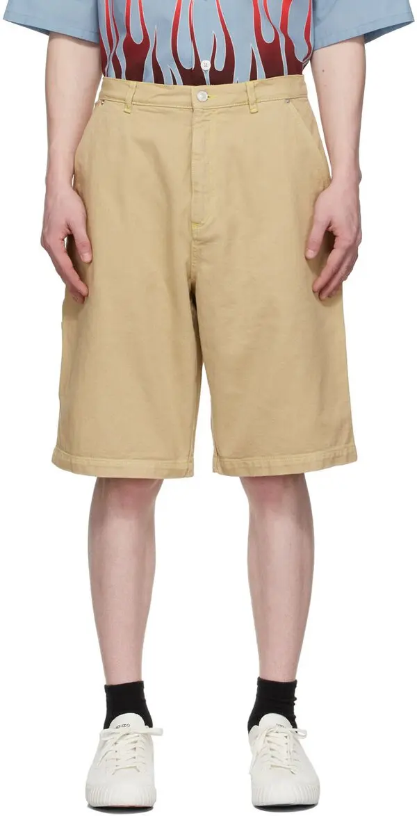 Kenzo Logo-patch Bermuda Shorts
