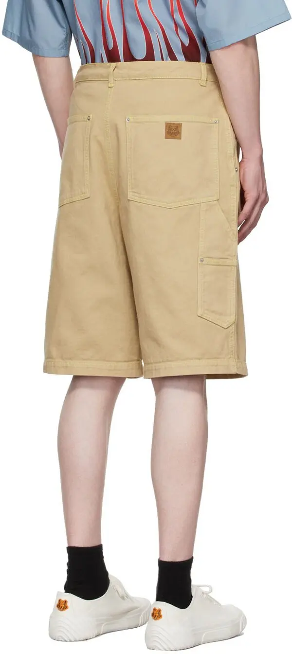 Kenzo Logo-patch Bermuda Shorts