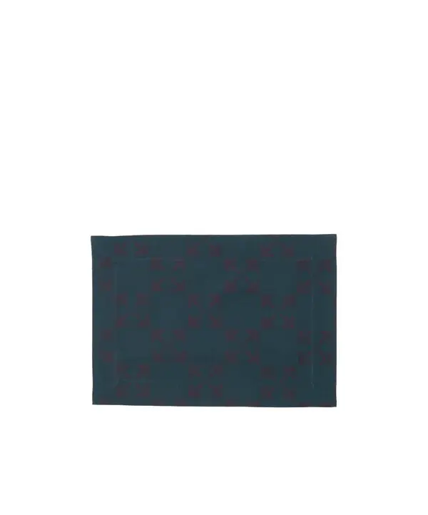 Off-White All-over Patterned Napkin - Green