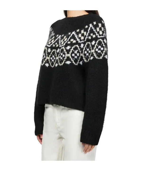 NILI LOTAN Chrissy Round-neck Sweater