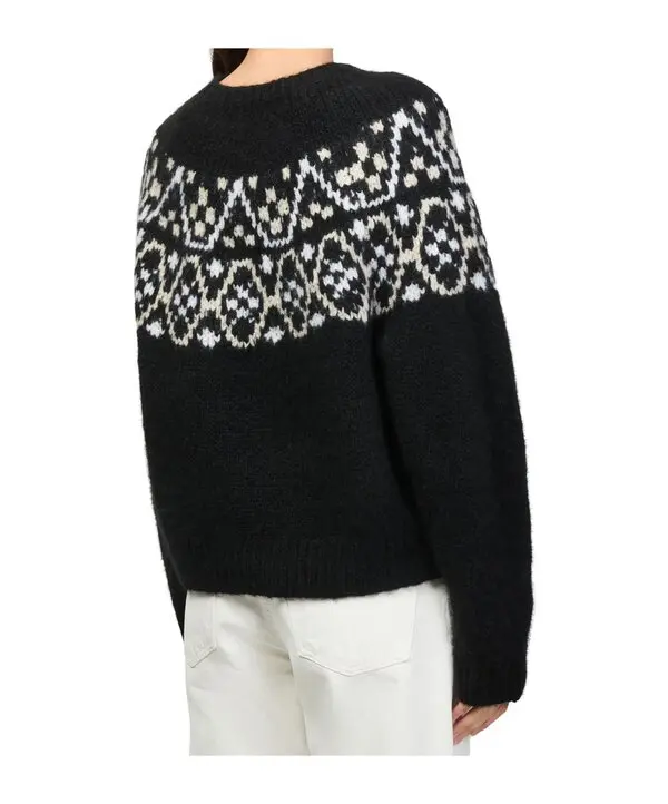 NILI LOTAN Chrissy Round-neck Sweater