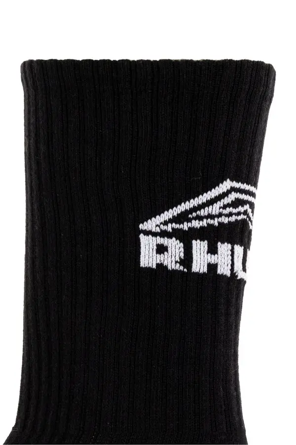 Rhude Footy Logo Socks