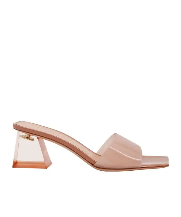 GIANVITO ROSSI 55mm Pvc Sandals