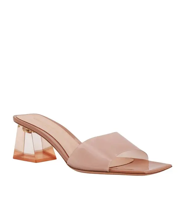 GIANVITO ROSSI 55mm Pvc Sandals
