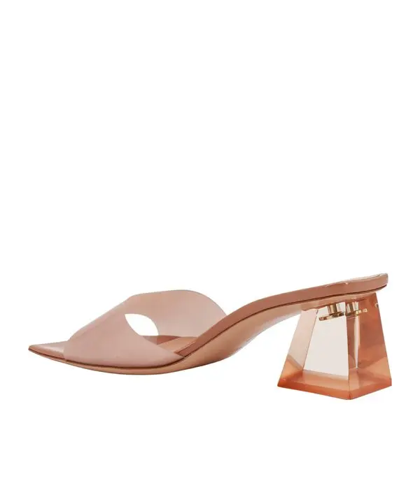GIANVITO ROSSI 55mm Pvc Sandals