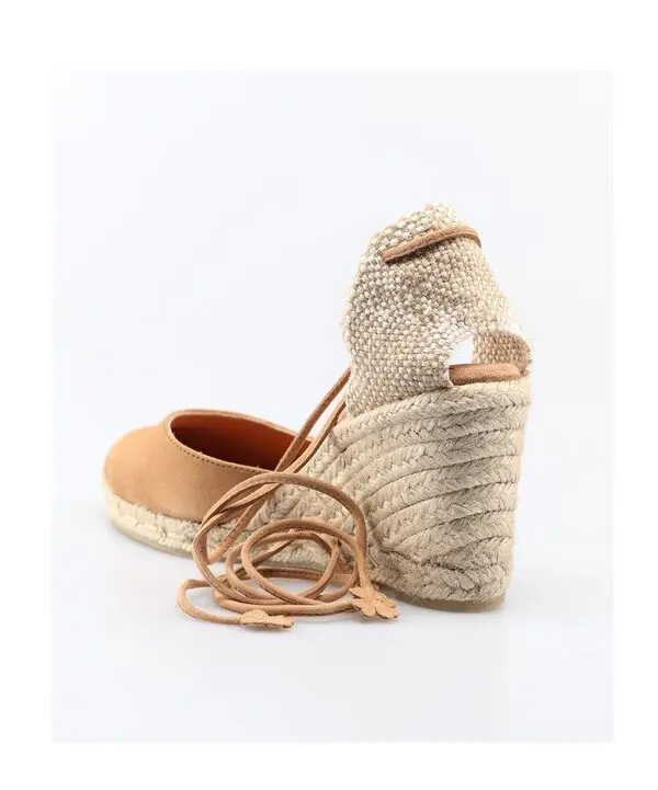 CastaÑer Carina Round-toe Wedge Espadrilles