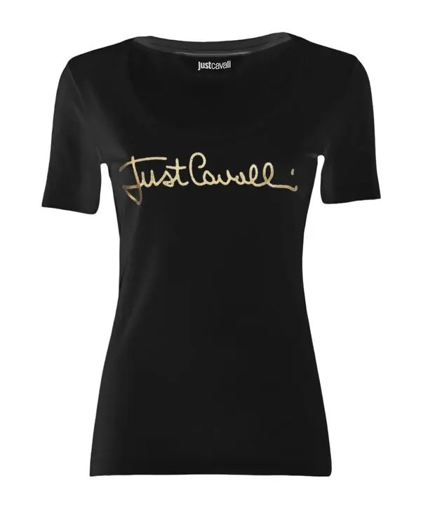 Just Cavalli Script Logo Short Sleeve T-shirt
