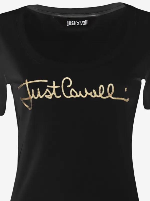 Just Cavalli Script Logo Short Sleeve T-shirt