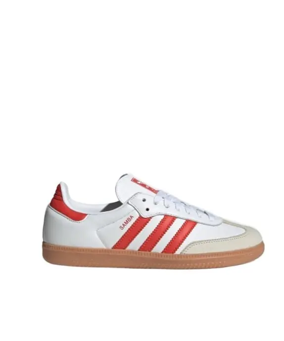ADIDAS ORIGINALS Samba Leather Sneakers - White