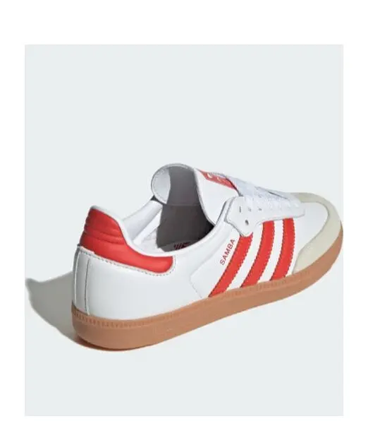 ADIDAS ORIGINALS Samba Leather Low-top Sneakers - White