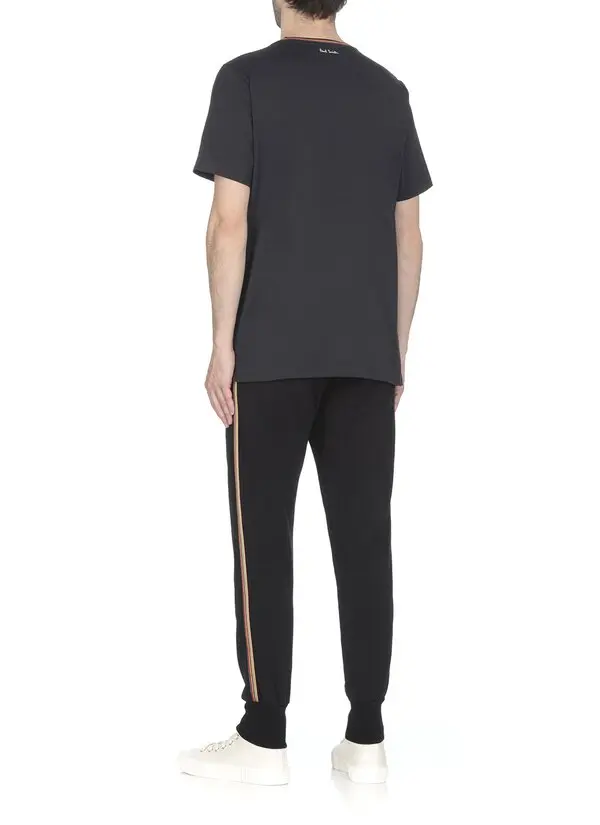 Paul Smith Artist Stripe Collar T-shirt