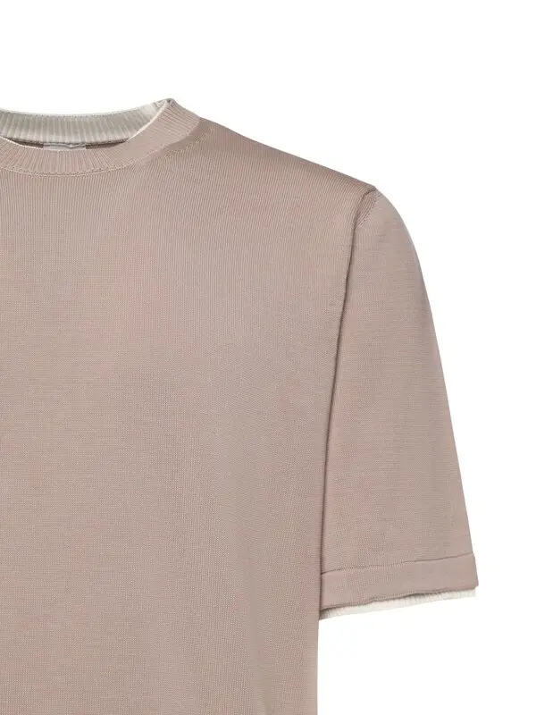 Eleventy Crew Neck Short Sleeve T-shirt