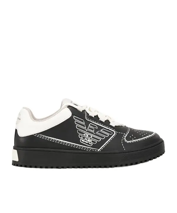 Emporio Armani Strap-up Casual Sneakers