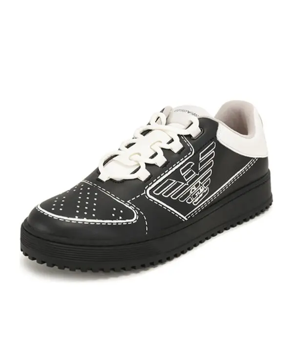 Emporio Armani Strap-up Casual Sneakers