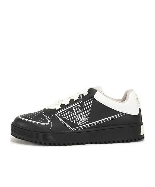 Emporio Armani Strap-up Casual Sneakers