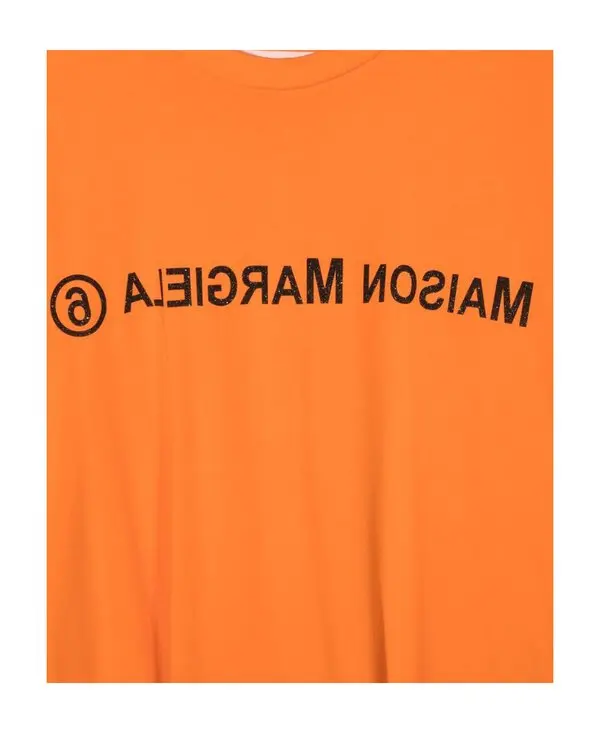 MAISON MARGIELA Logo Printed T-shirt Dress
