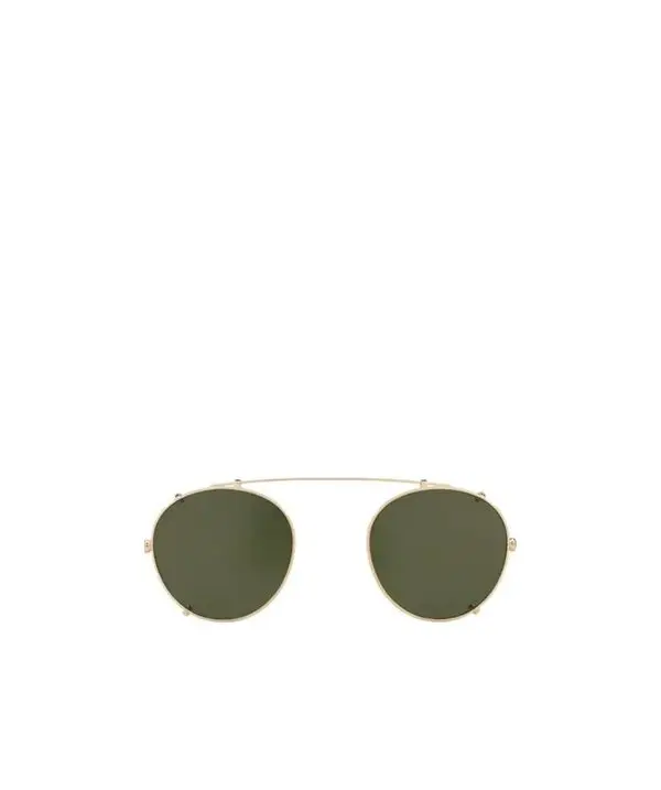 Oliver Spencer Round Sunglasses Clip - Green