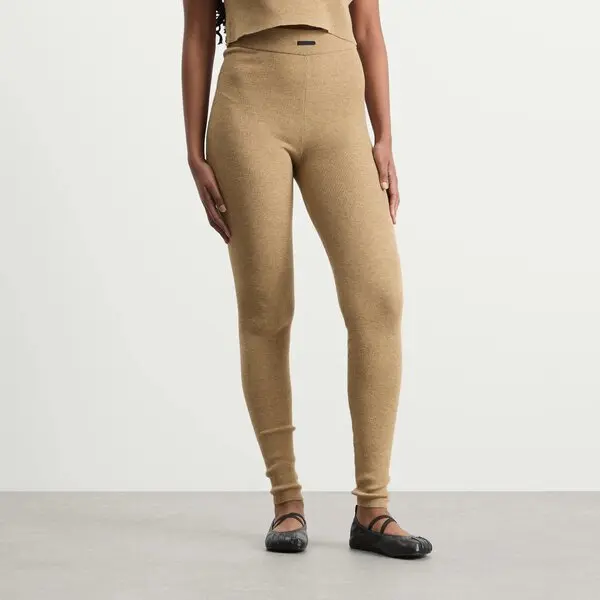Fear Of God Essentials Ribbed-knit Trousers