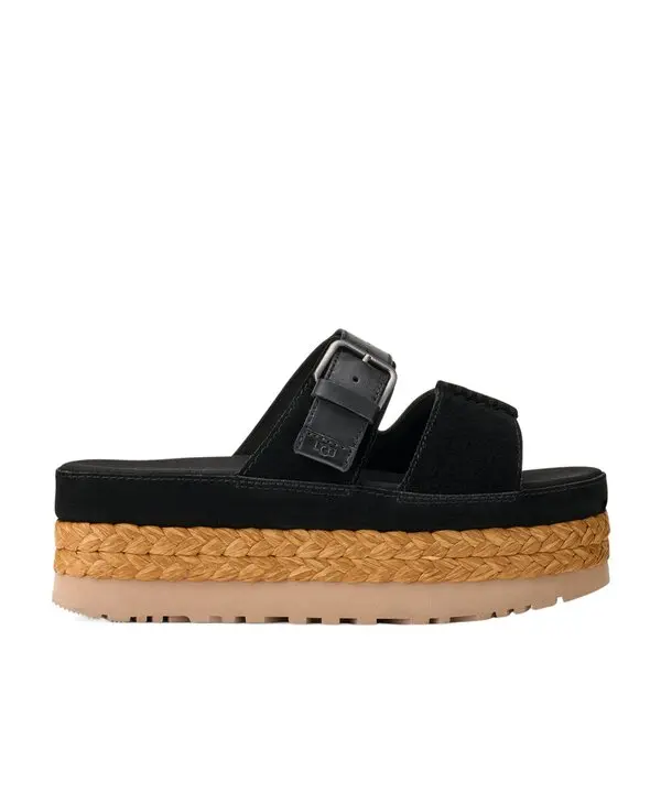 UGG Aubrey Platform Slides - Black