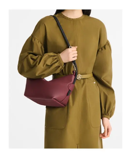 Longchamp Le Slouchy Leather Shoulder Bag